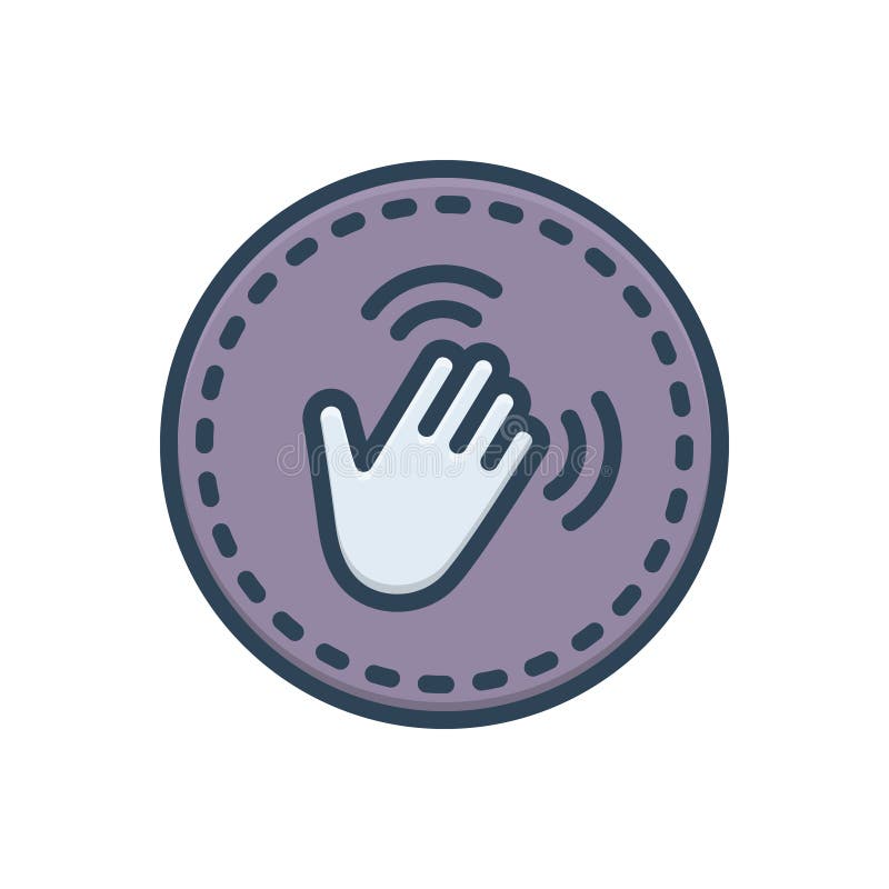 Color Illustration Icon for Hey, Finger and Acknowledge Stock ...
