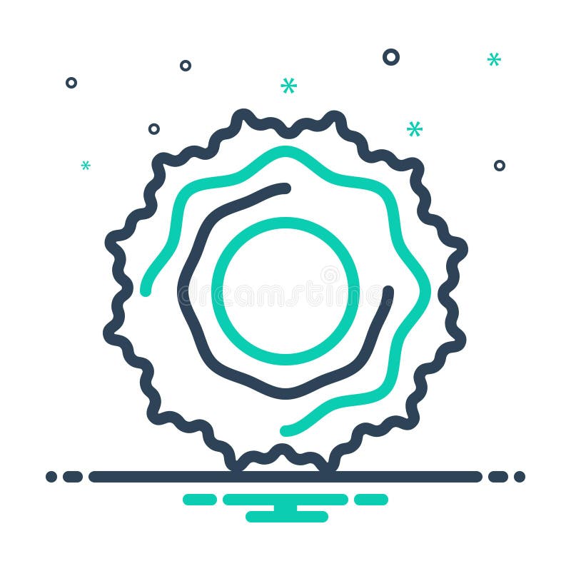 Mix Icon for Holes, Aperture and Landscape Stock Vector - Illustration ...