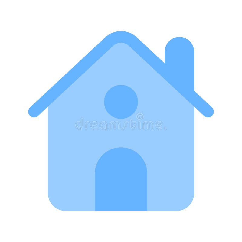 An Icon of Home in Modern Style, Premium Vector Stock Vector ...