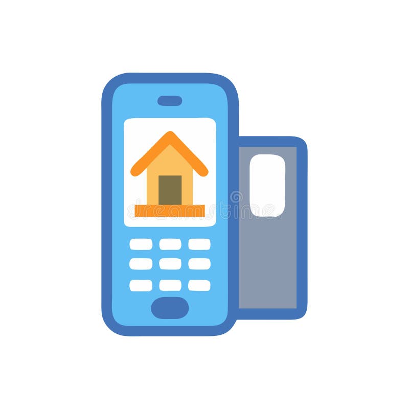 Icon for Home Phones stock vector. Illustration of techicon - 353377386