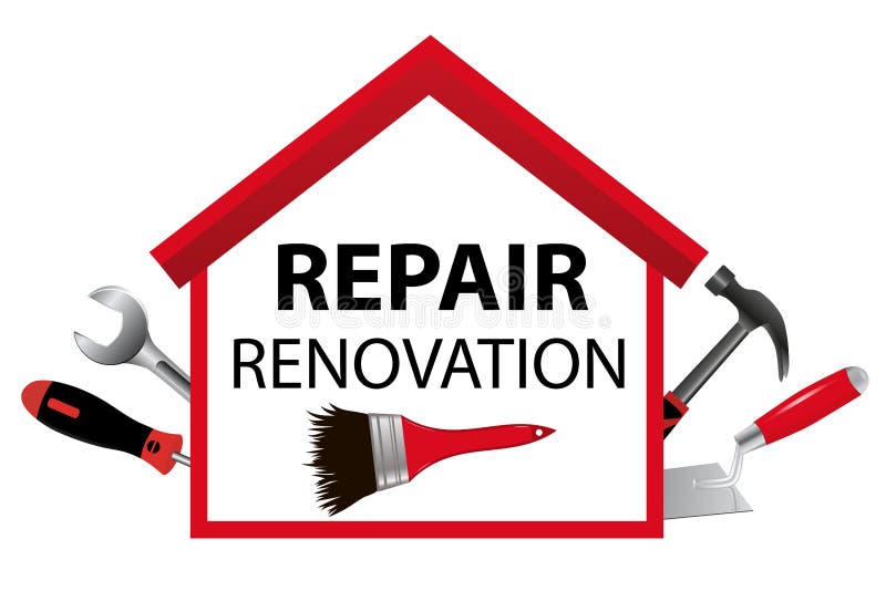 Icon for Home Renovation and Construction. the Logo Stock Vector ... Icon for Home Renovation and Construction. the Logo Stock Vector ...