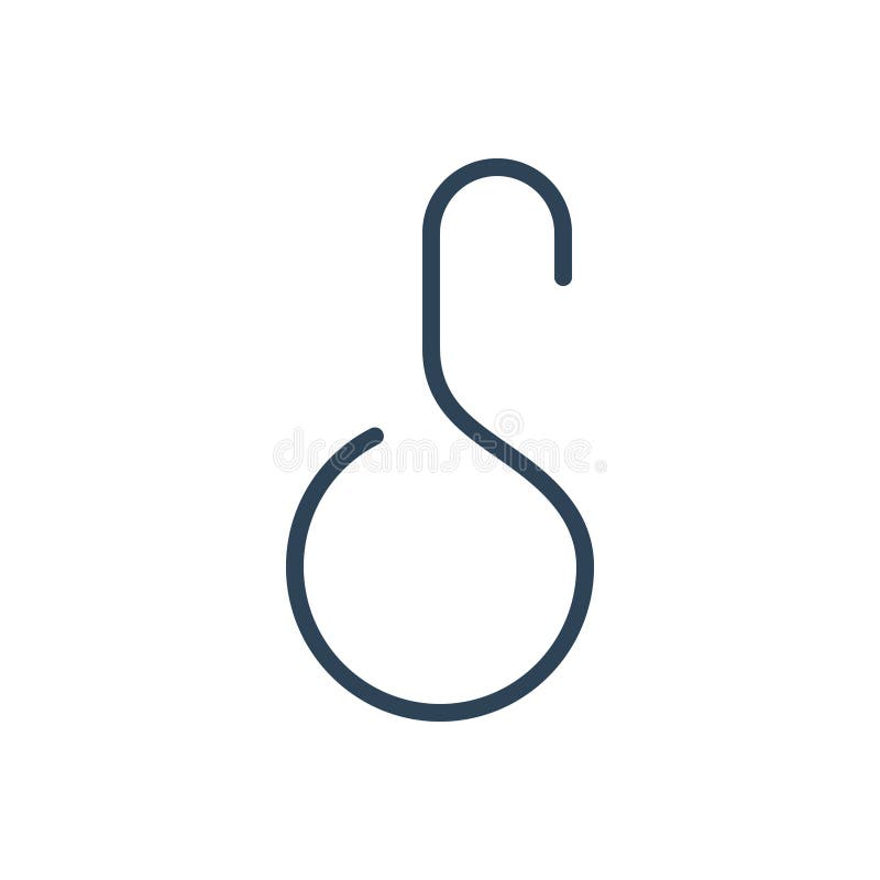 Color Illustration Icon for Hook, Pathook and Spike Stock Illustration ...