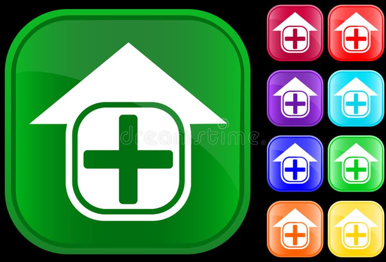 Icon Hospital Computer Stock Illustrations – 25,584 Icon Hospital ...