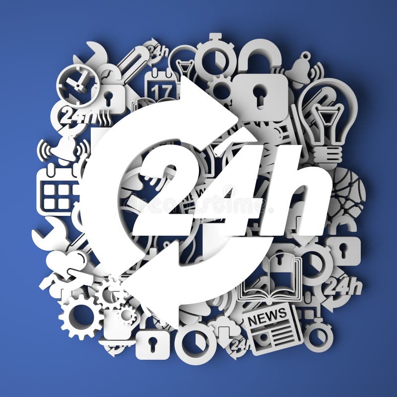 ID Card Icon on Green Puzzle. Stock Illustration - Illustration of ...