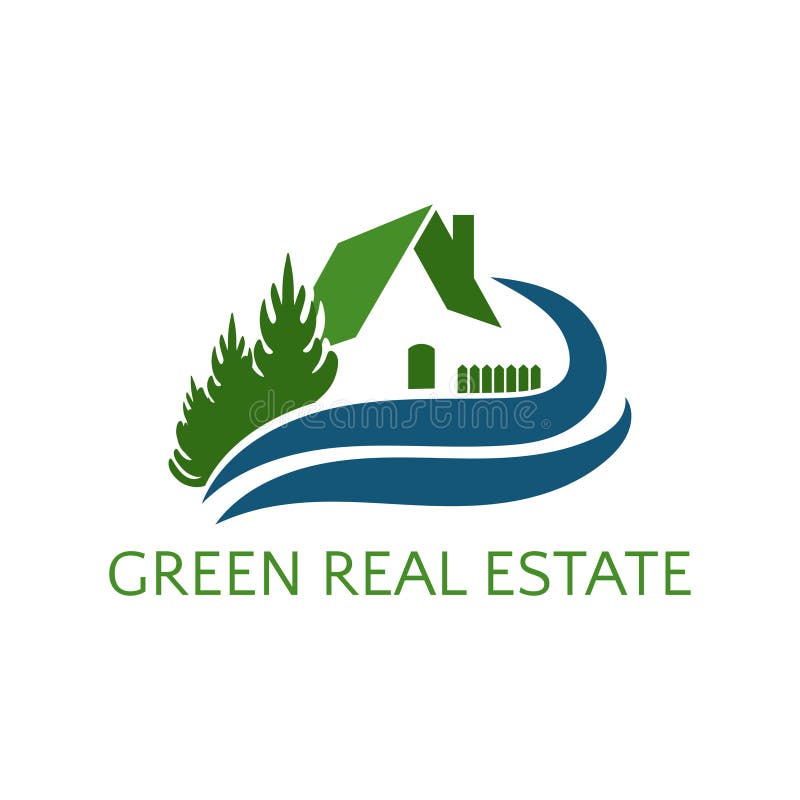 Icon House for Real Estate Business. Illustration Stock Vector ...