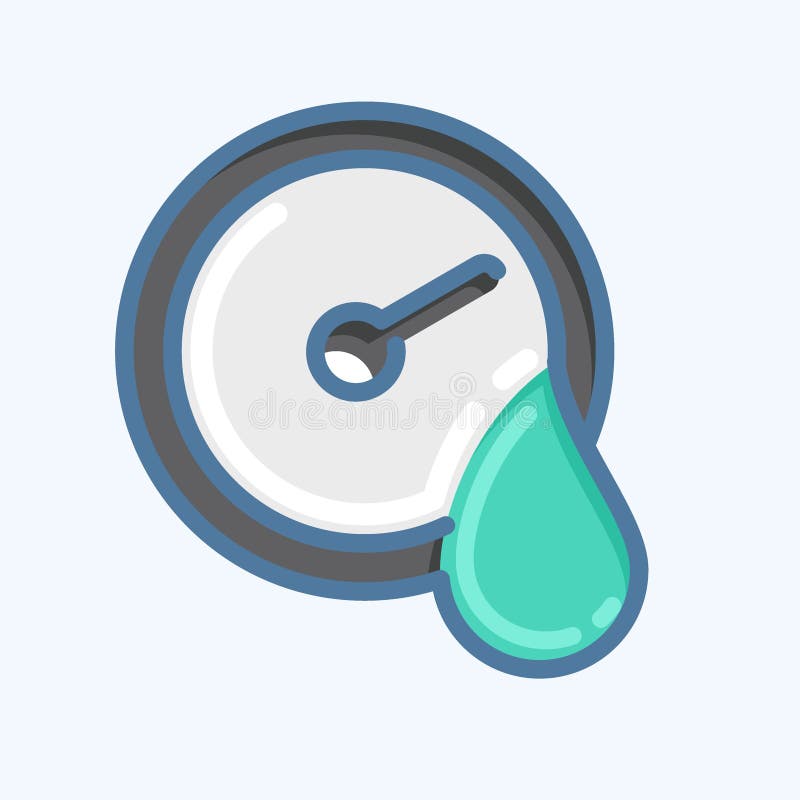 Icon Hygrometer. Suitable for Education Symbol. Doodle Style. Simple ...
