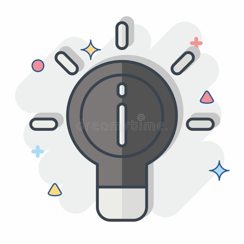 Icon Idea. Related To Communication Symbol. Comic Style. Simple Design ...
