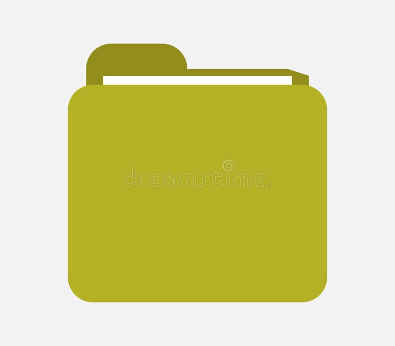 Icon Illustrated Folder Stock Illustrations – 121 Icon Illustrated ...