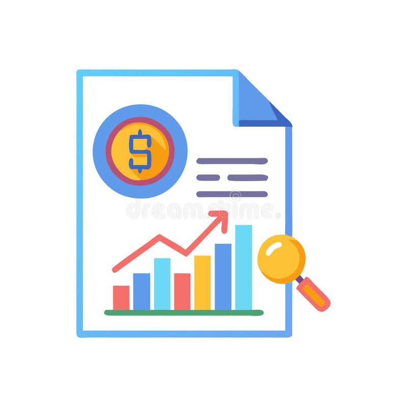 Icon for Overview of Market Intelligence Reports Stock Vector ...