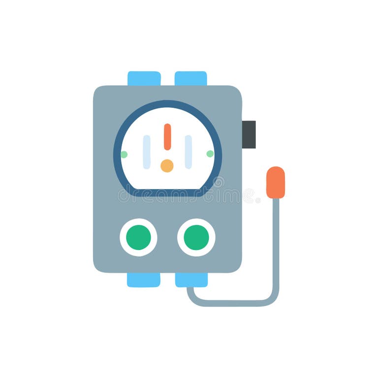 Compact Digital Timer Switch Icon for Scheduling Stock Photo ...