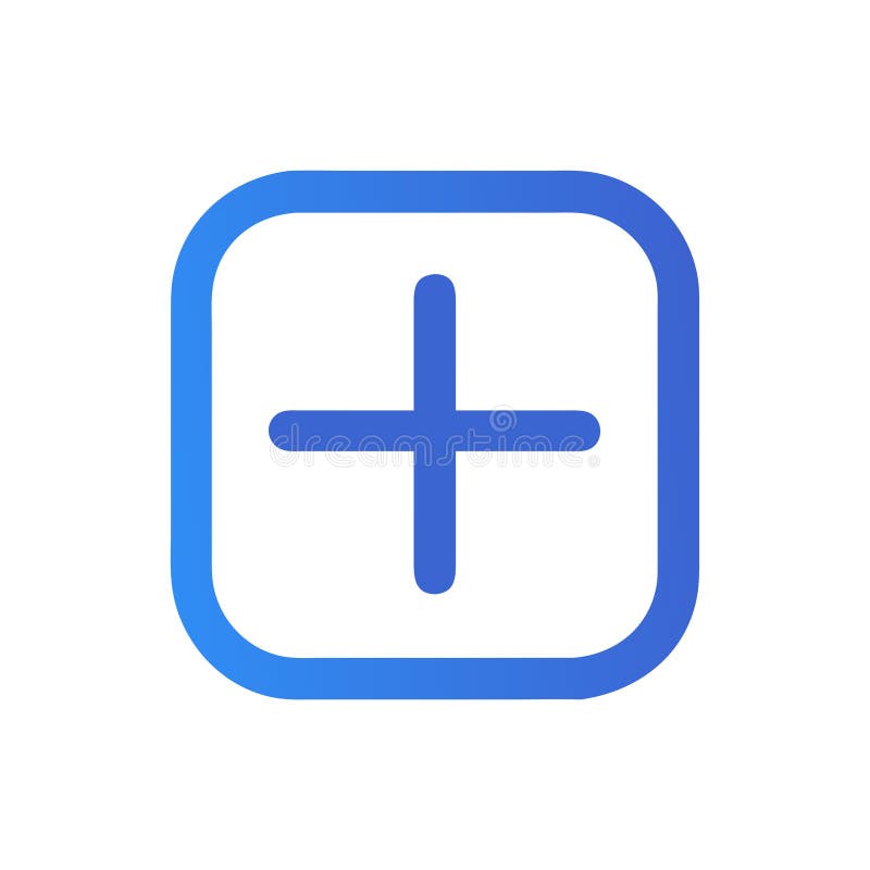 Growth Plus Sign Icon Design Stock Image - Illustration of discussion ...