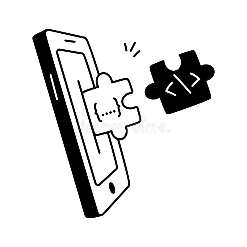 Icon Illustrating Team Collaboration and Communication Tools. Stock ...