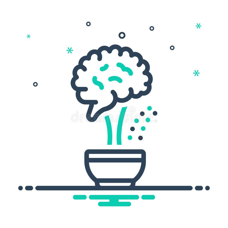 Mix Icon for Improve, Plant and Growth Stock Vector - Illustration of ...