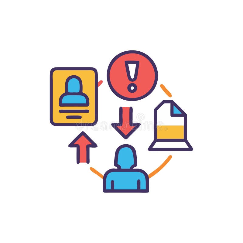 Incident Response and Cybersecurity Operations Stock Illustration ...