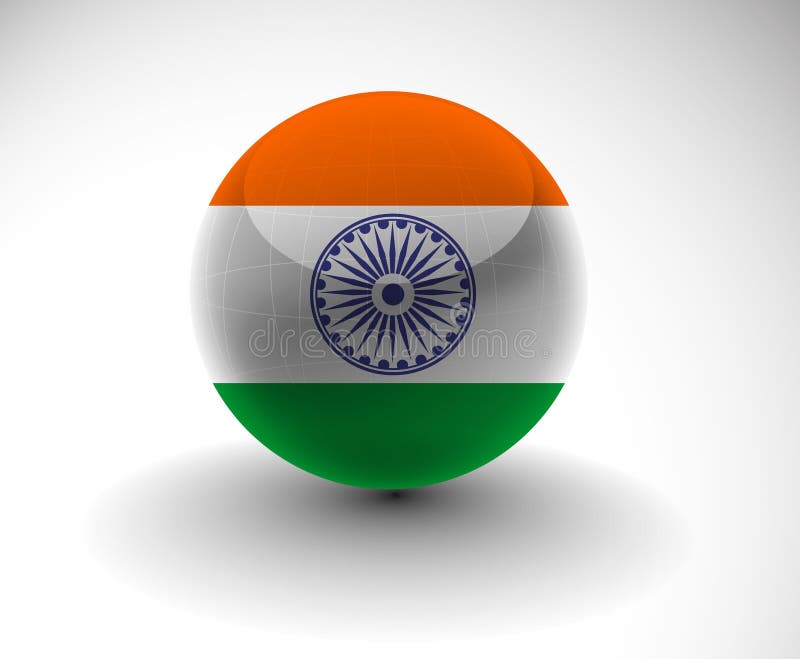 Icon of india flag design stock vector. Illustration of celebration ...