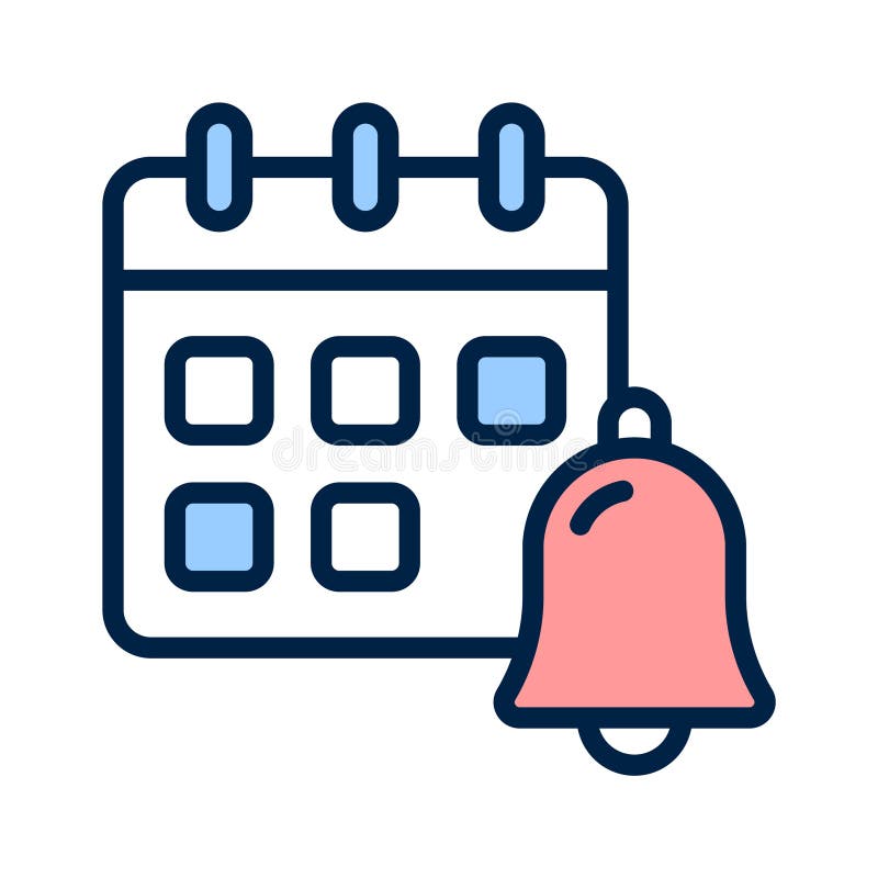 Icon Indicating a Reminder Feature for Tasks or Events Stock ...