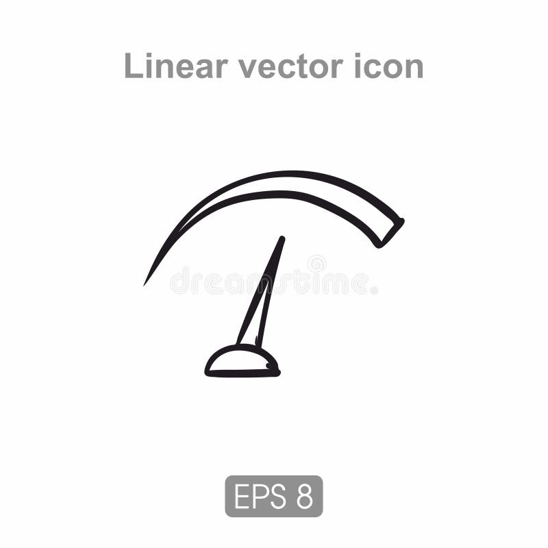 Icon Indicator Power Growth Stock Illustration - Illustration of ...
