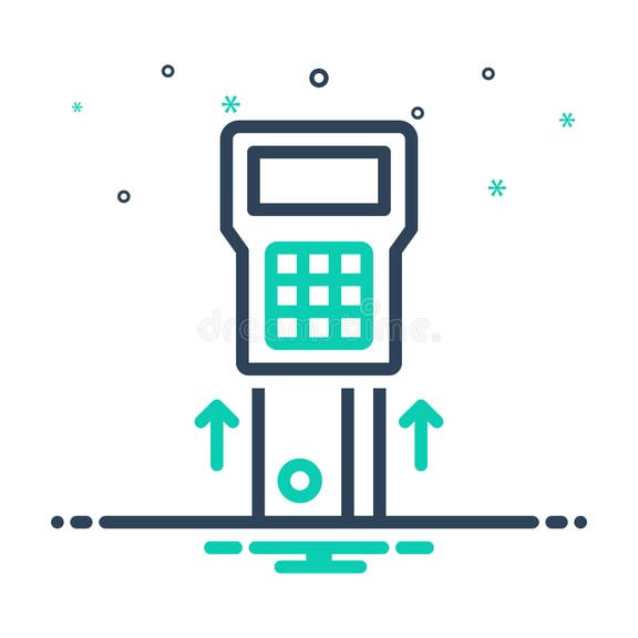 Mix Icon for Inserted, Added and Card Stock Illustration - Illustration ...