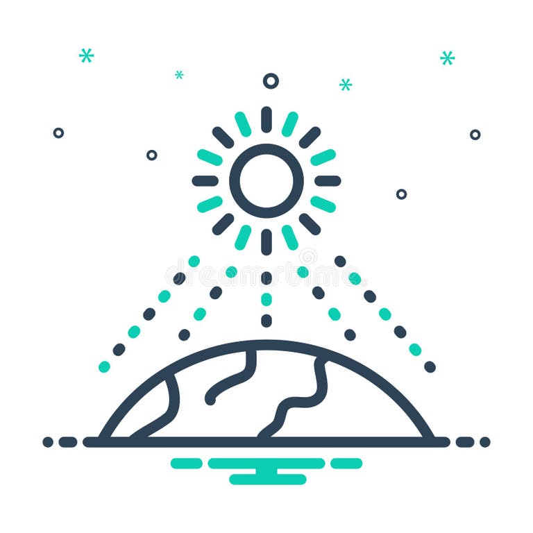 Mix Icon for Intensity, Severity and Rapidity Stock Illustration ...