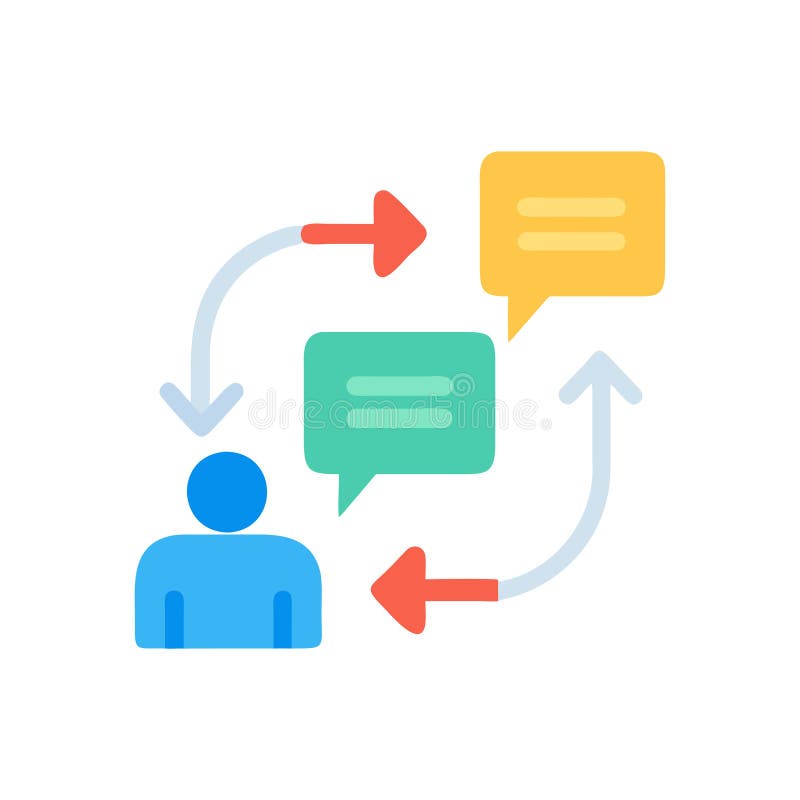 Interactive Communication Concept. Artificial Intelligence Identify ...