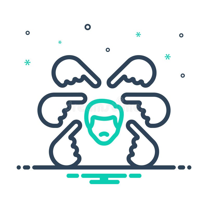 Mix Icon for Judgement, Mistake and Indicate Stock Vector ...