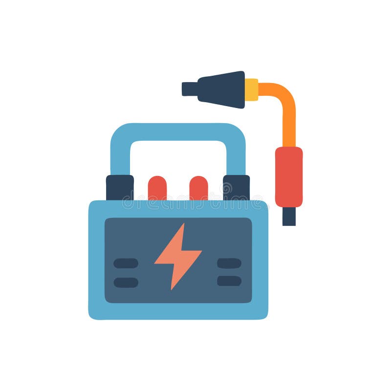Icon of Jump Starter for Quick Vehicle Starts Stock Image ...