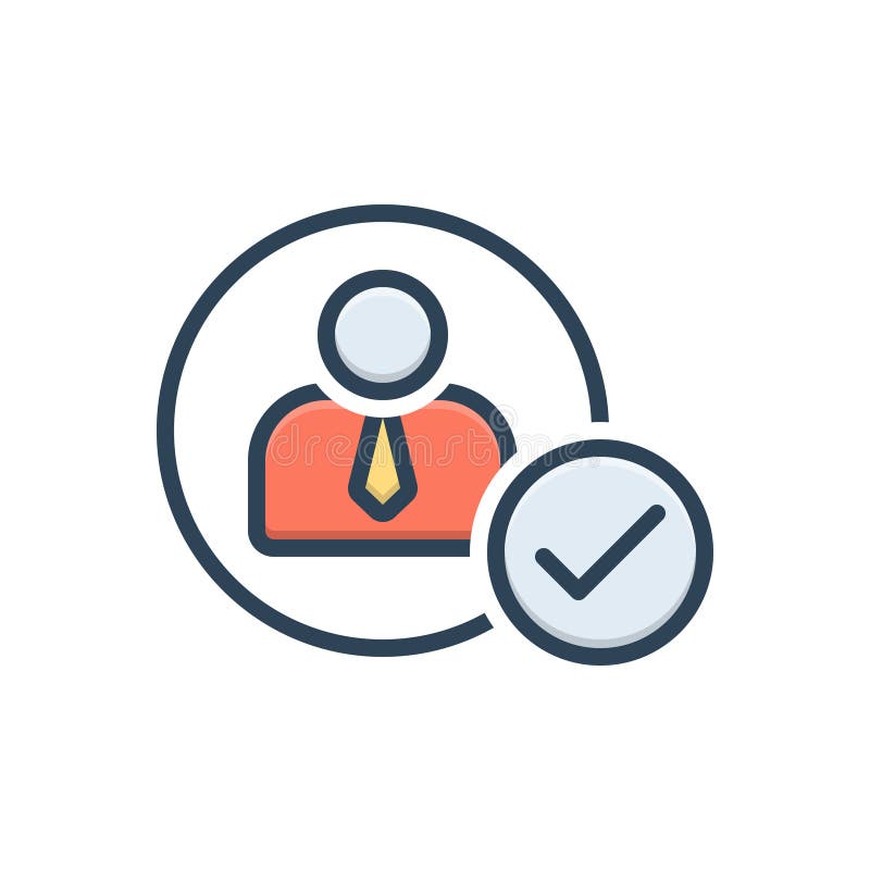 Color Illustration Icon for only, Just and One Stock Illustration ...