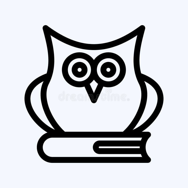 Icon Knowledge. Suitable for Startup Symbol. Line Style. Simple Design ...