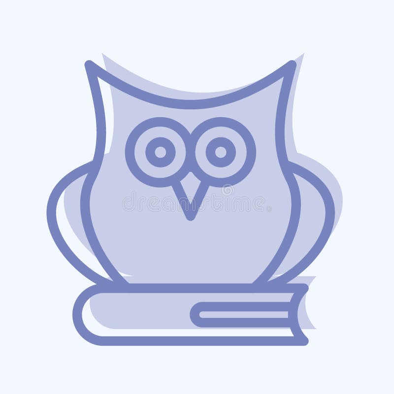 Icon Knowledge. Suitable for Startup Symbol. Two Tone Style. Simple ...