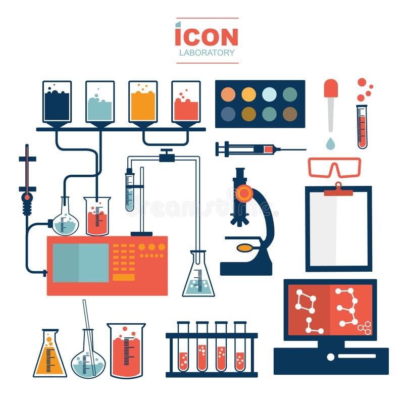 Icon Laboratory Vector Design No. 2 Stock Vector - Illustration of ...