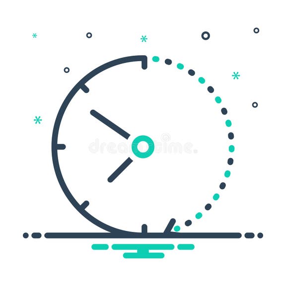 Mix Icon for Later, Afterwards and Hereinafter Stock Vector ...