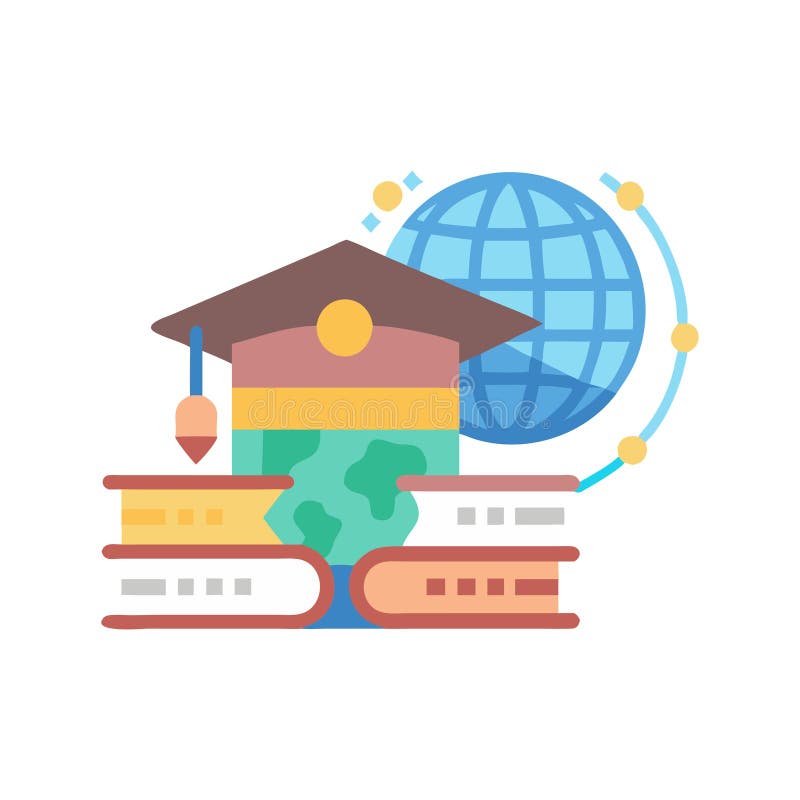 Icon for Learning Foundations Stock Vector - Illustration of flat ...