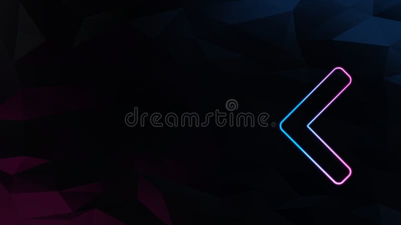 Icon of left chevron stock illustration. Illustration of design - 143504522