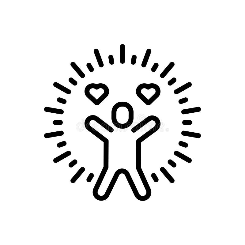 Black Line Icon for Life, Activity and Growth Stock Vector ...