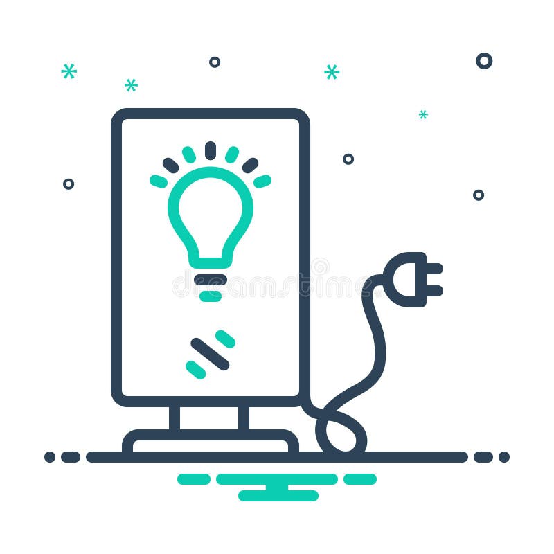 Mix Icon for Lightbox, Advertising and Digital Stock Illustration ...