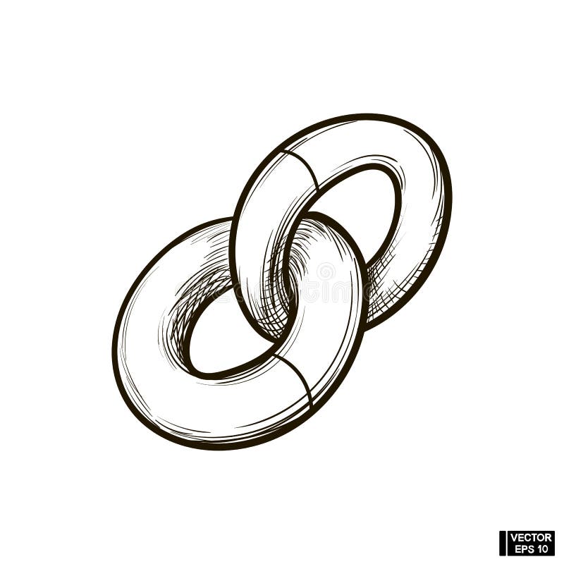 Icon of the links stock illustration. Illustration of business - 177863361