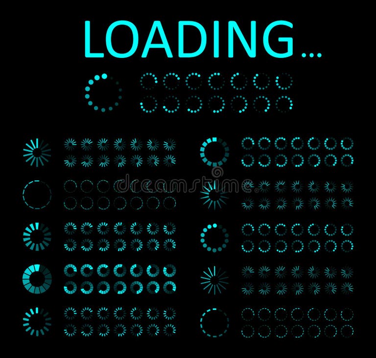 Blue Loading Gif Stock Illustrations – 81 Blue Loading Gif Stock ...