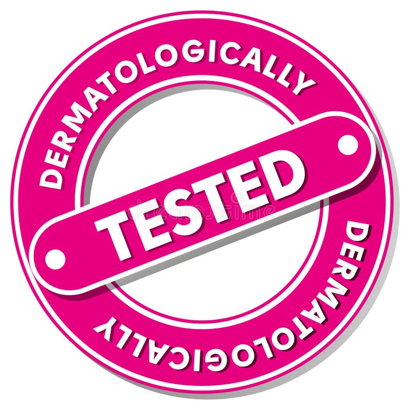 Icon, Logo, Stamp, Stamp, Dermatology Test Stock Vector - Illustration ...