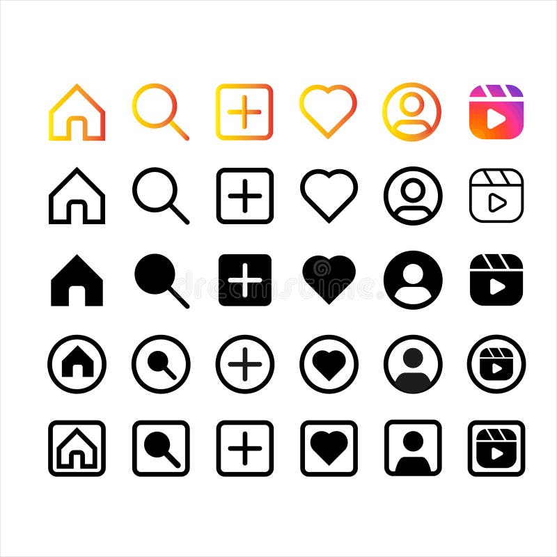 Icon Logo Vector Images. Icons are a Powerful Visual Tool. Stock ...