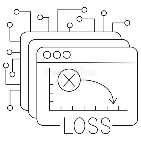 Icon of Loss Function in Artificial Intelligence and Machine Learning ...