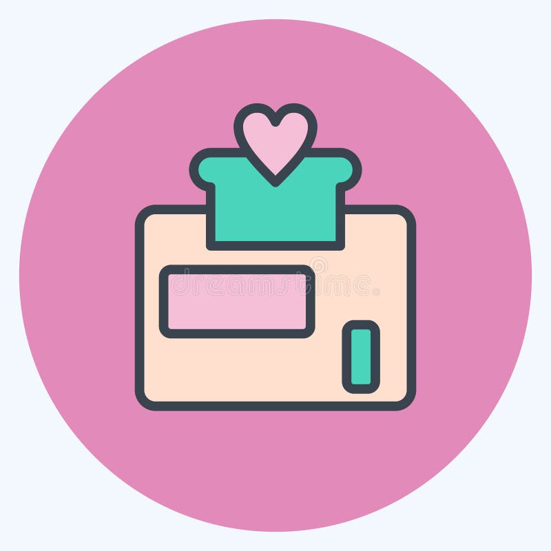 Icon Loyalty Program. Suitable for Branding Symbol. Color Mate Style ...