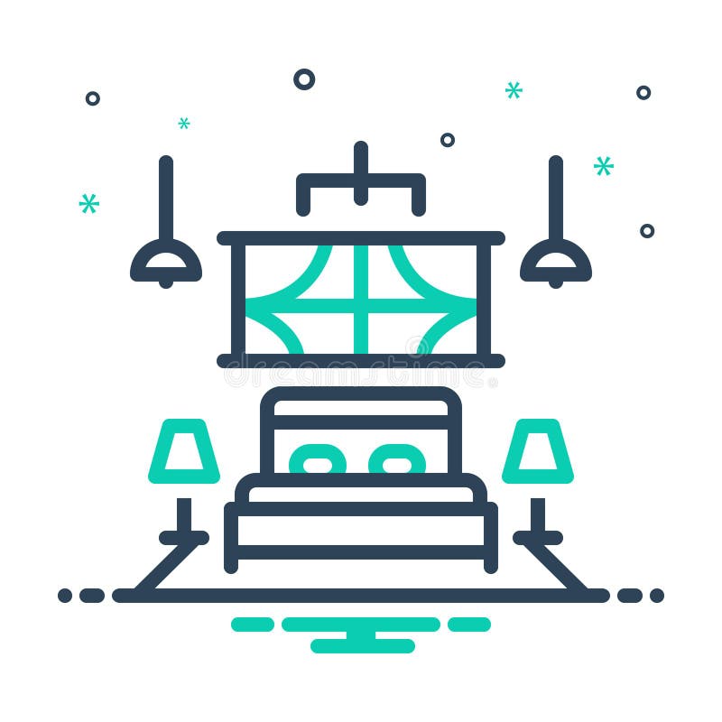 Mix Icon for Luxury Room, Luxury and Living Stock Vector - Illustration ...