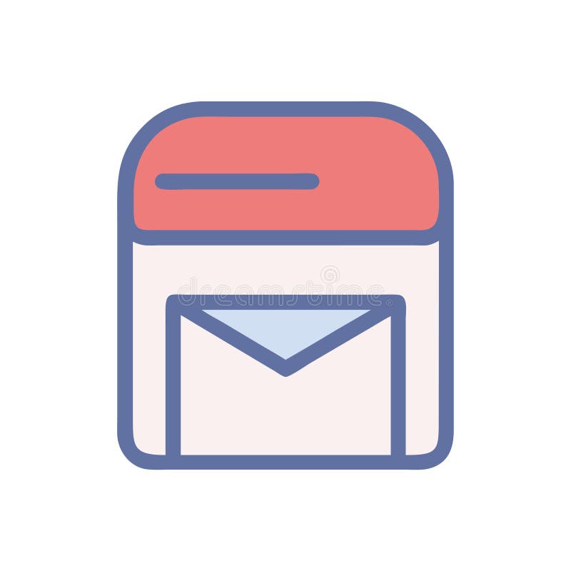 Icon for Mailboxes stock vector. Illustration of mailbox - 353377669