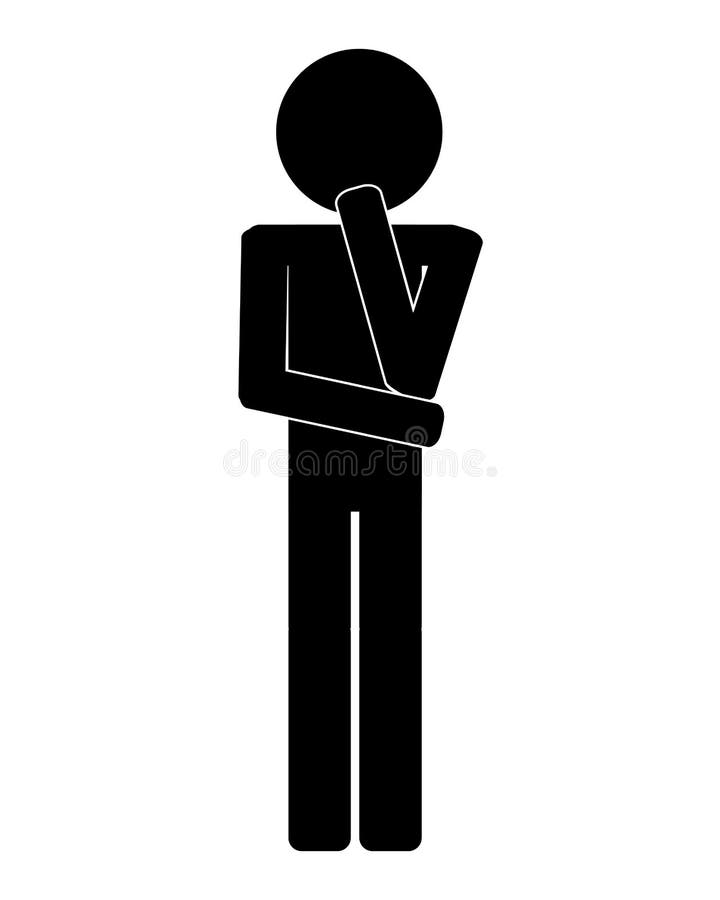 Thinking Pictogram Stock Illustrations – 7,900 Thinking Pictogram Stock ...
