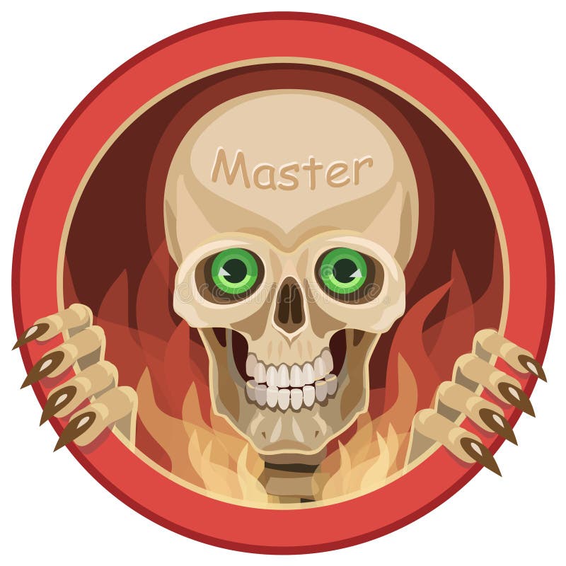 Skull Master Stock Illustrations – 329 Skull Master Stock Illustrations ...