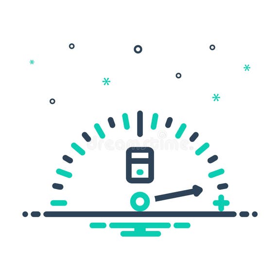 Mix Icon for Maximum, Speed and Progress Stock Vector - Illustration of ...