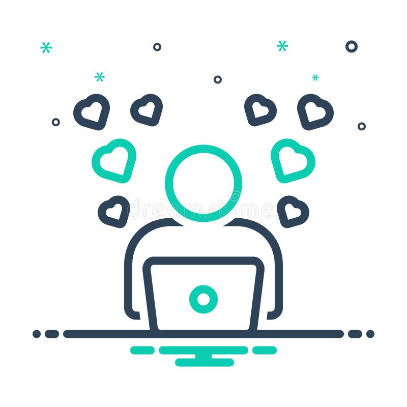 Mix Icon for Ment, Work and Person Stock Vector - Illustration of ment ...