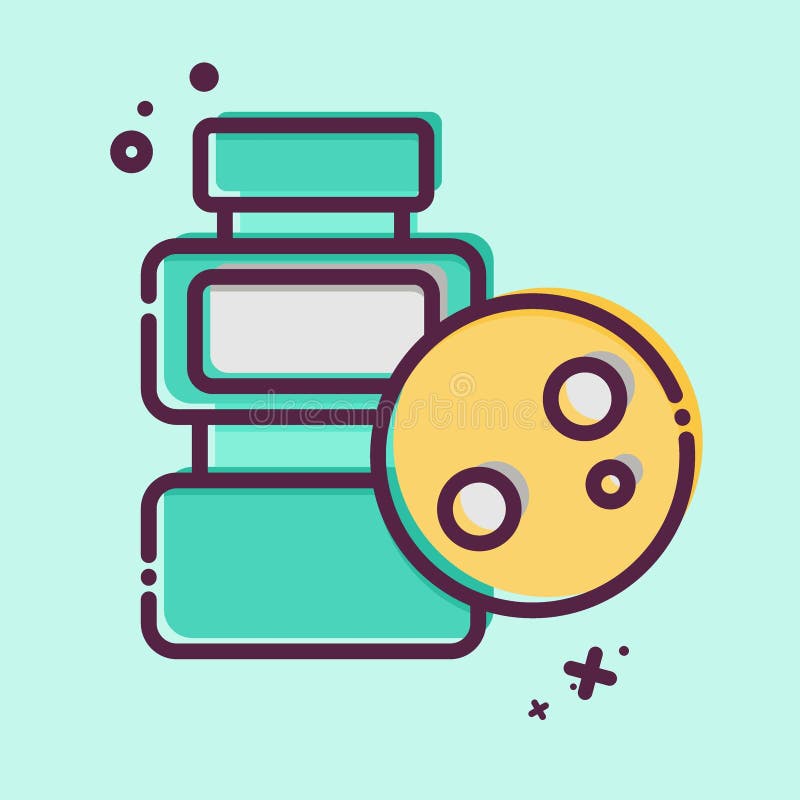 Icon Microplastic. Related To Plastic Pollution Symbol. MBE Style ...