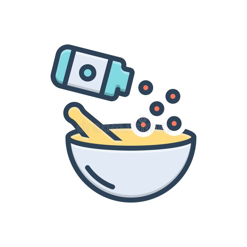 Color Illustration Icon for Mixture, Mix and Blend Stock Vector ...