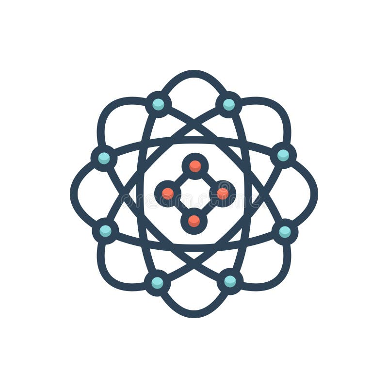 Color Illustration Icon for Model, Technology and Business Stock ...